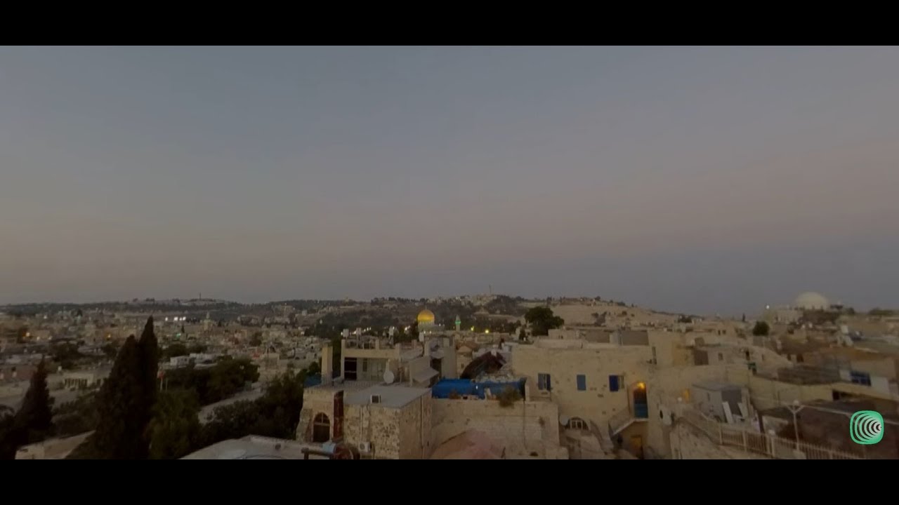 Palestine 360° - Rooftop Sunset | Old City of Jerusalem | 8K VR Video ...