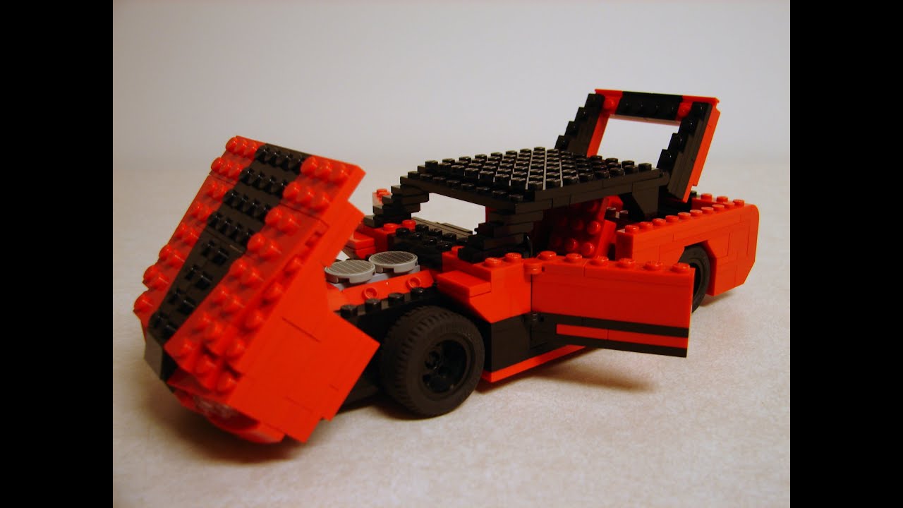A Custom LEGO Muscle Car of Some Kind - YouTube