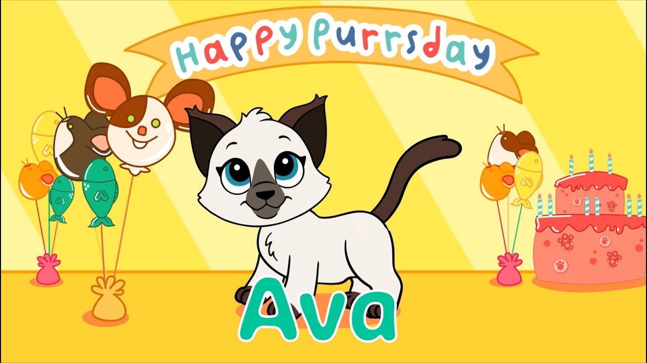 Happy Birthday Ava | Birthday Song With YOUR Name - YouTube
