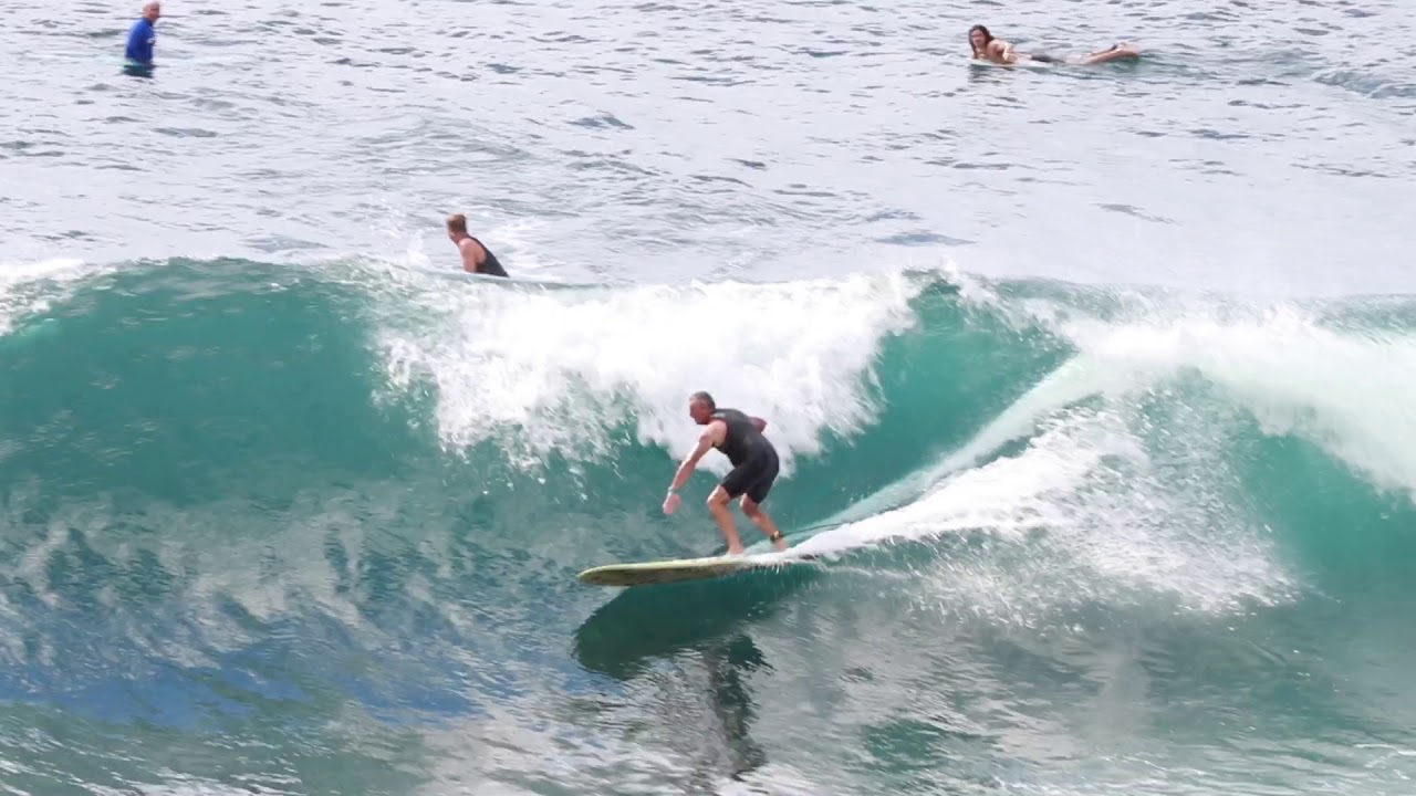 Longboard Surfing Honolua Bay, Maui 2019 - YouTube