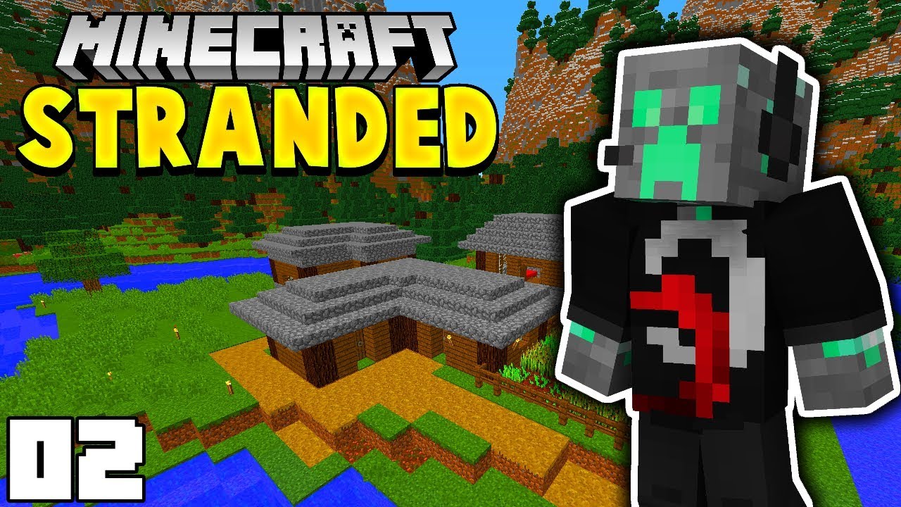 EXPLORING and SHELTER | Minecraft: Stranded (Roleplay) - YouTube