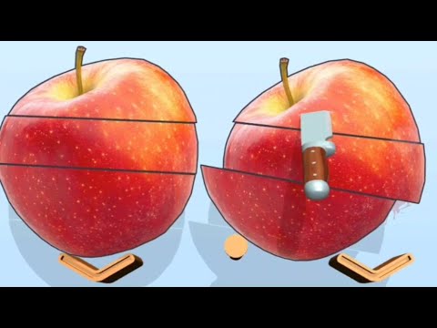 Slice It All Levels 1550-55 |Very Satisfying ASMR Slicing Fruit Cutting ...