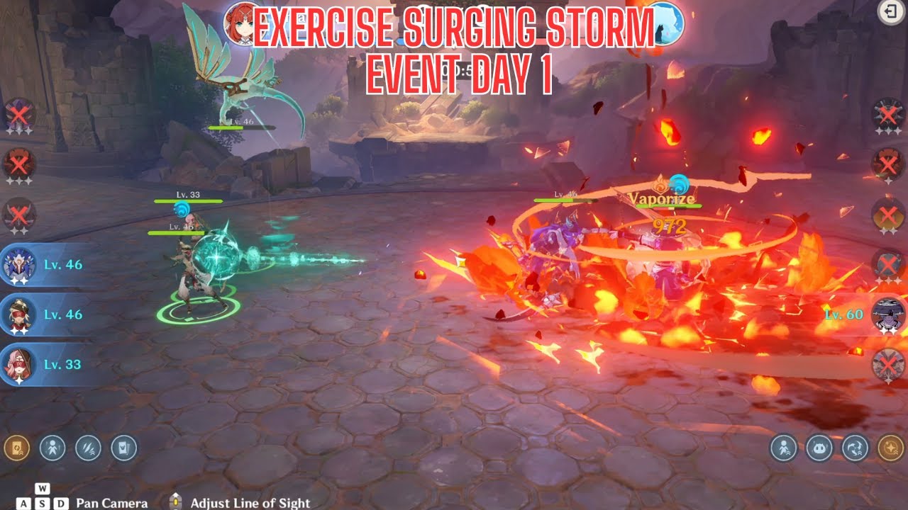 Exercise Surging Storm Auto Chess Event Day 1 | Diễn Tập Cuồng Phong ...