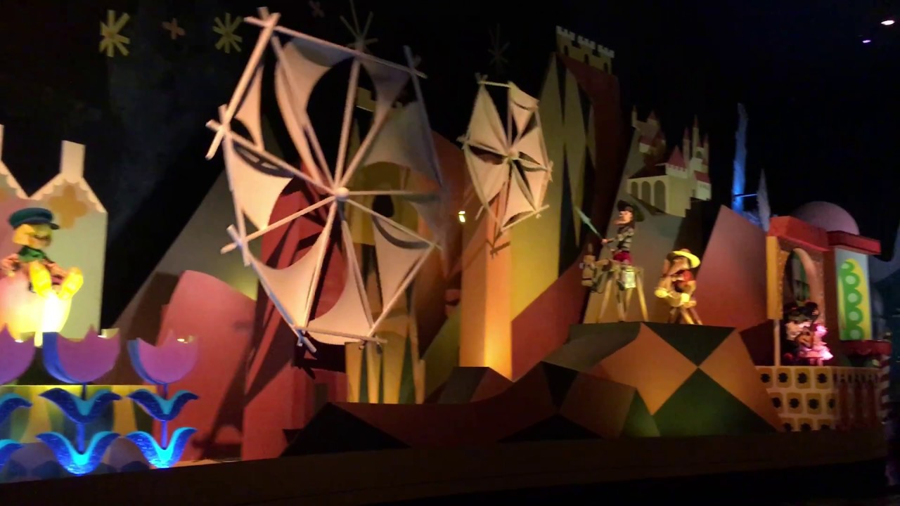 Disney World Magic Kingdom It's A Small World Ride - YouTube