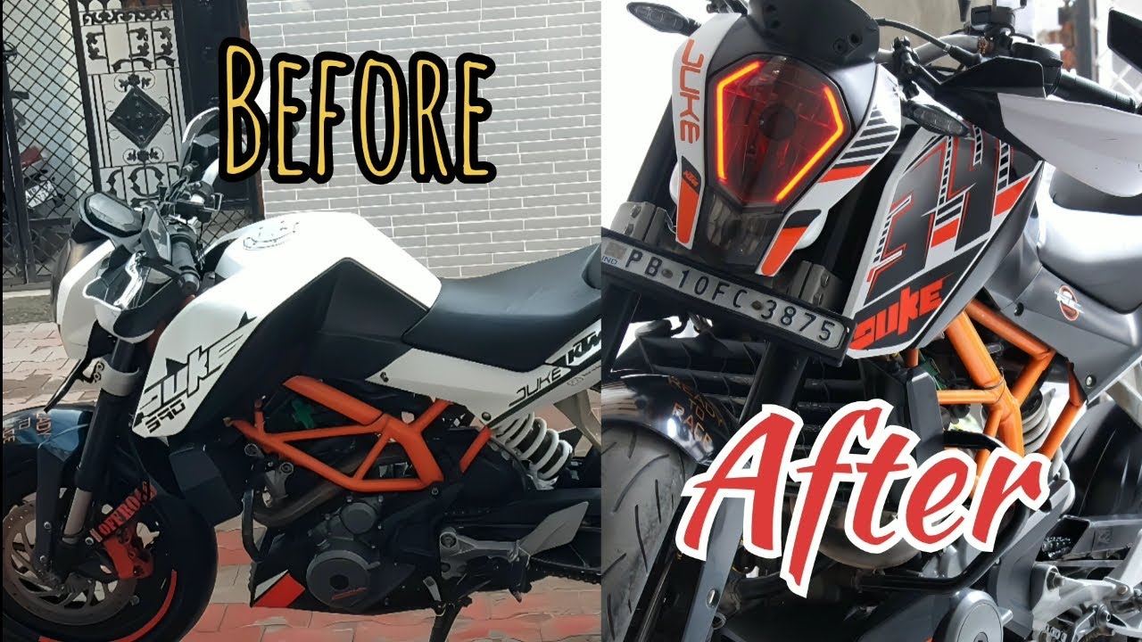 KTM Duke 390 new Decals Sticker 🤩 looking amazing beast @Jhampa66 - YouTube