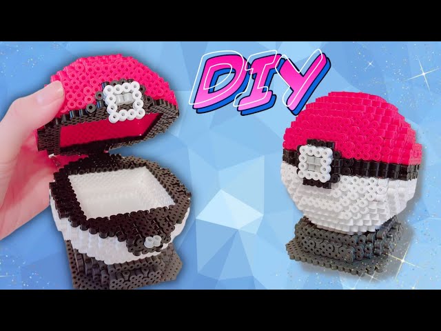 Pokemon Ball Perler Beads Patterns Poke Ball Bow Perler Bead Pattern
