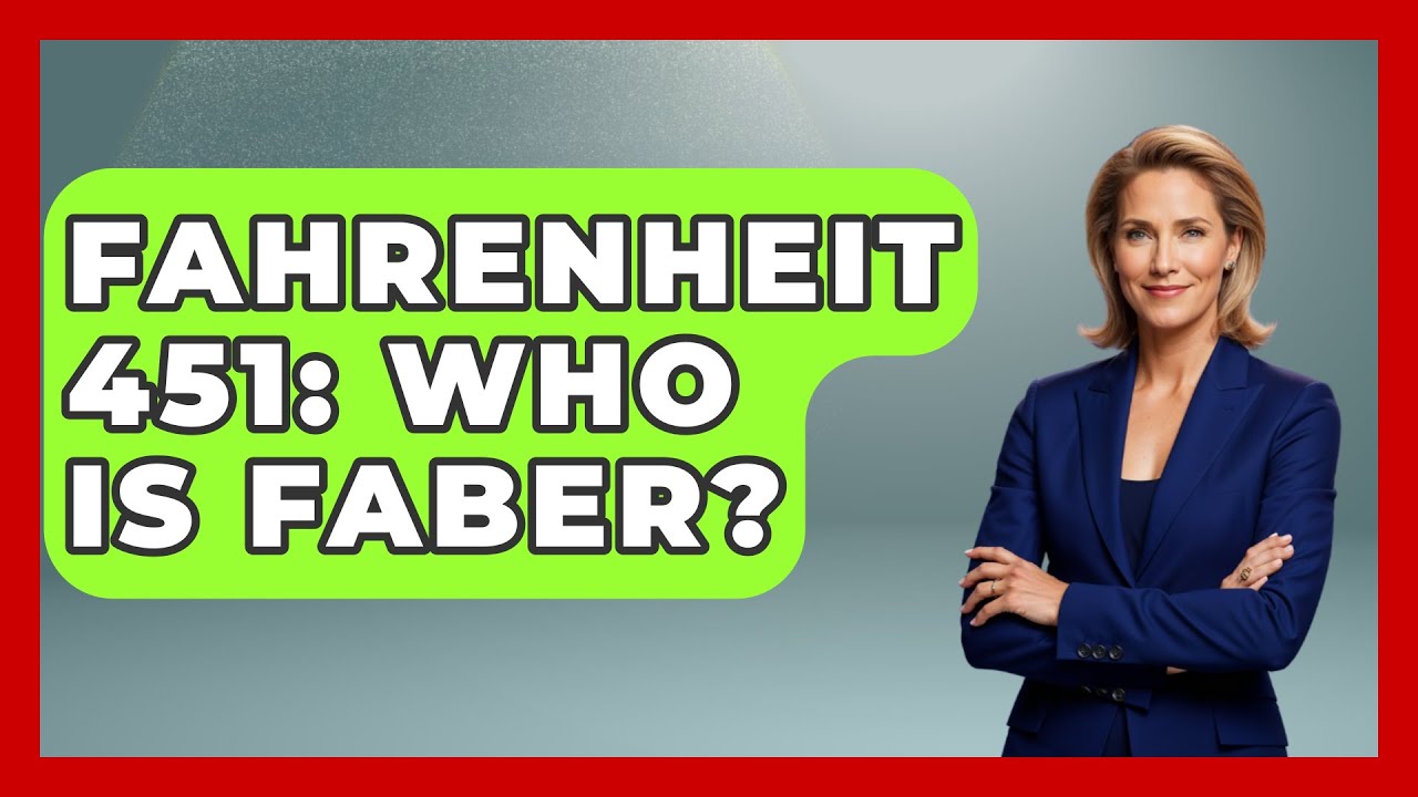 Fahrenheit 451: Who Is Faber? - Fictional Journeys - YouTube