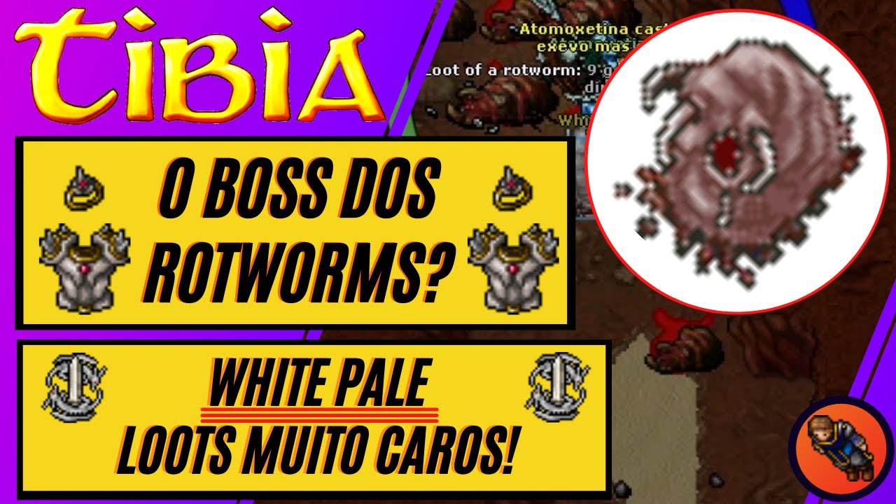 TIBIA WHITE PALE - BOSS DO ROTWORM EM DARASHIA - YouTube