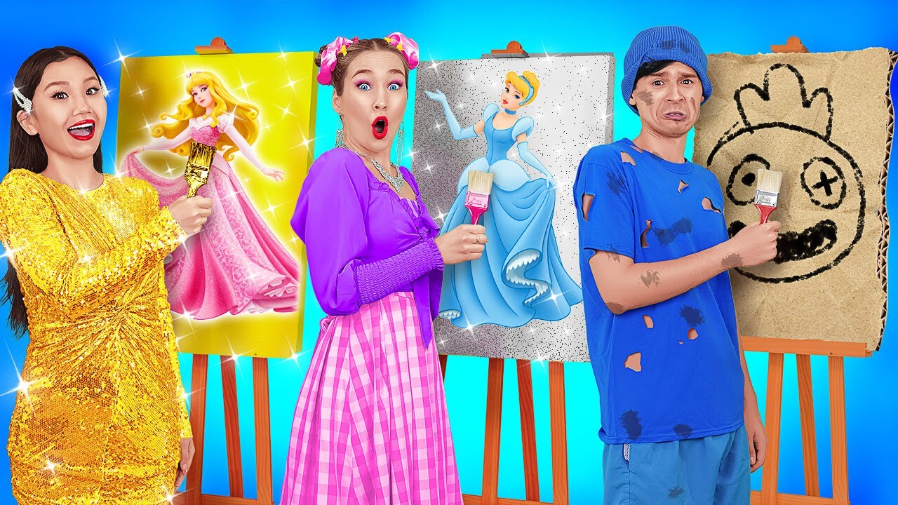 123 GO! CHALLENGE d'art riche vs fauché | Excel avec ce que tu as ...