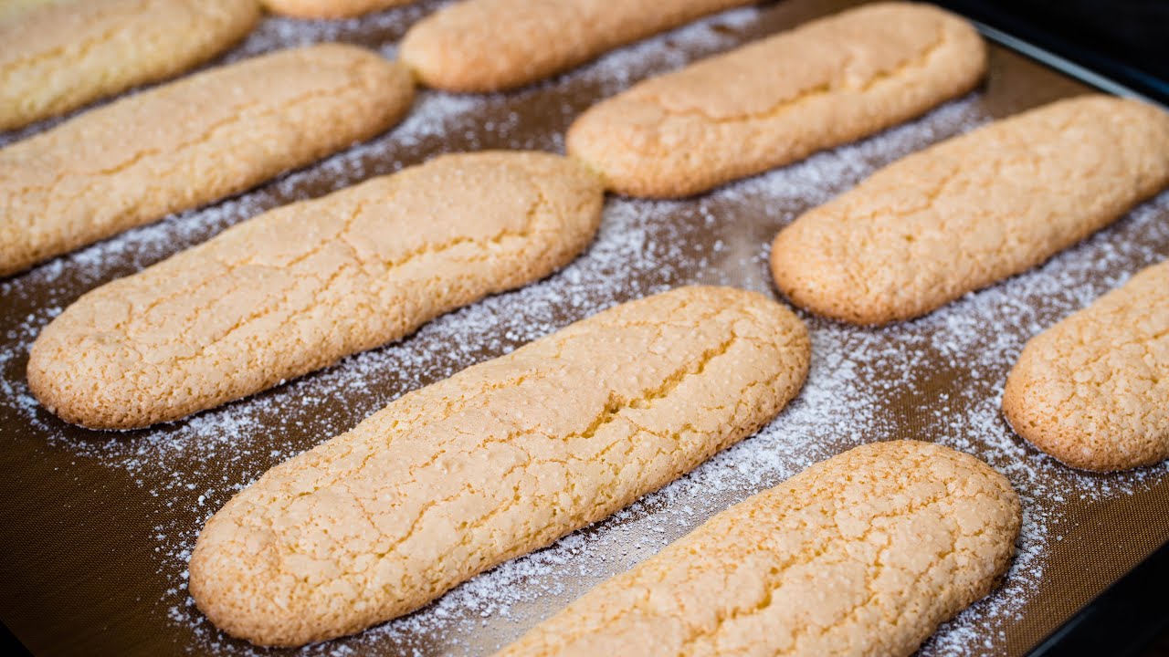 Quick & Simple Homemade Savoiardi Cookies Recipe - Only 3 ingredients ...