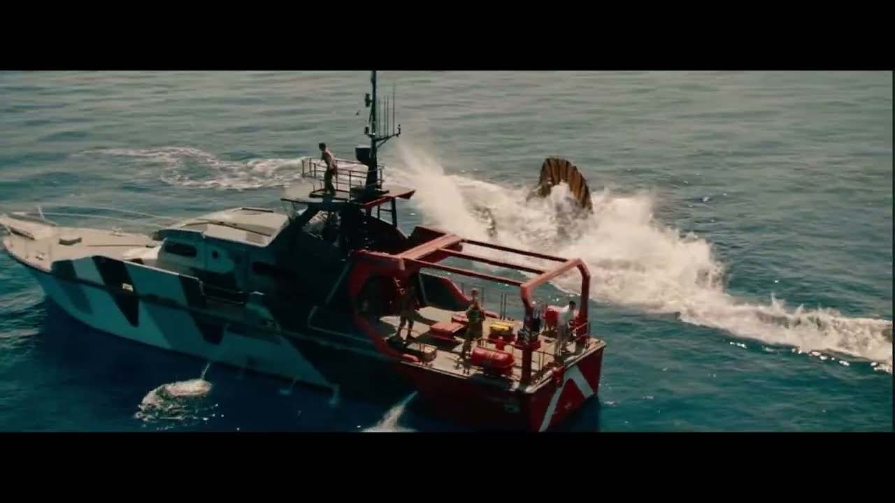 Spinosaurs & Mosasaurs in Jurassic World Rebirth Trailer - YouTube