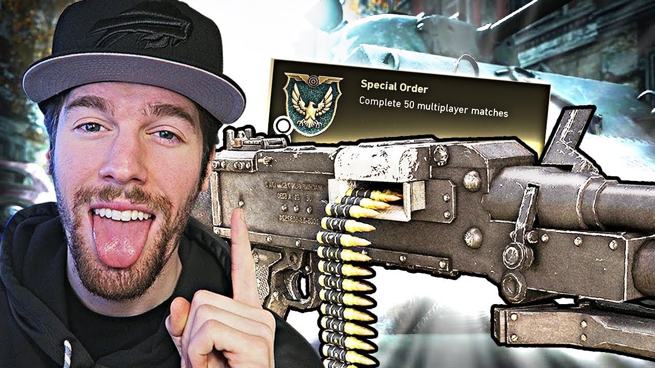UNLOCKING "GPMG" DLC WEAPON! (Call of Duty WW2 Multiplayer Gameplay ...