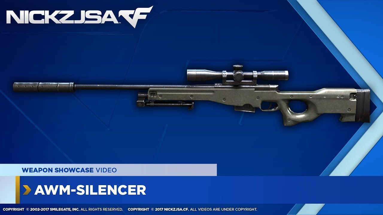 AWM-Silencer (Weapon Showcase) | CROSSFIRE Indonesia - YouTube