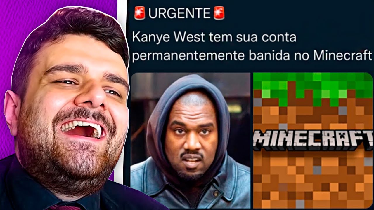 OS MELHORES MEMES DO KANYE WEST BANIDO DE TUDO - YouTube