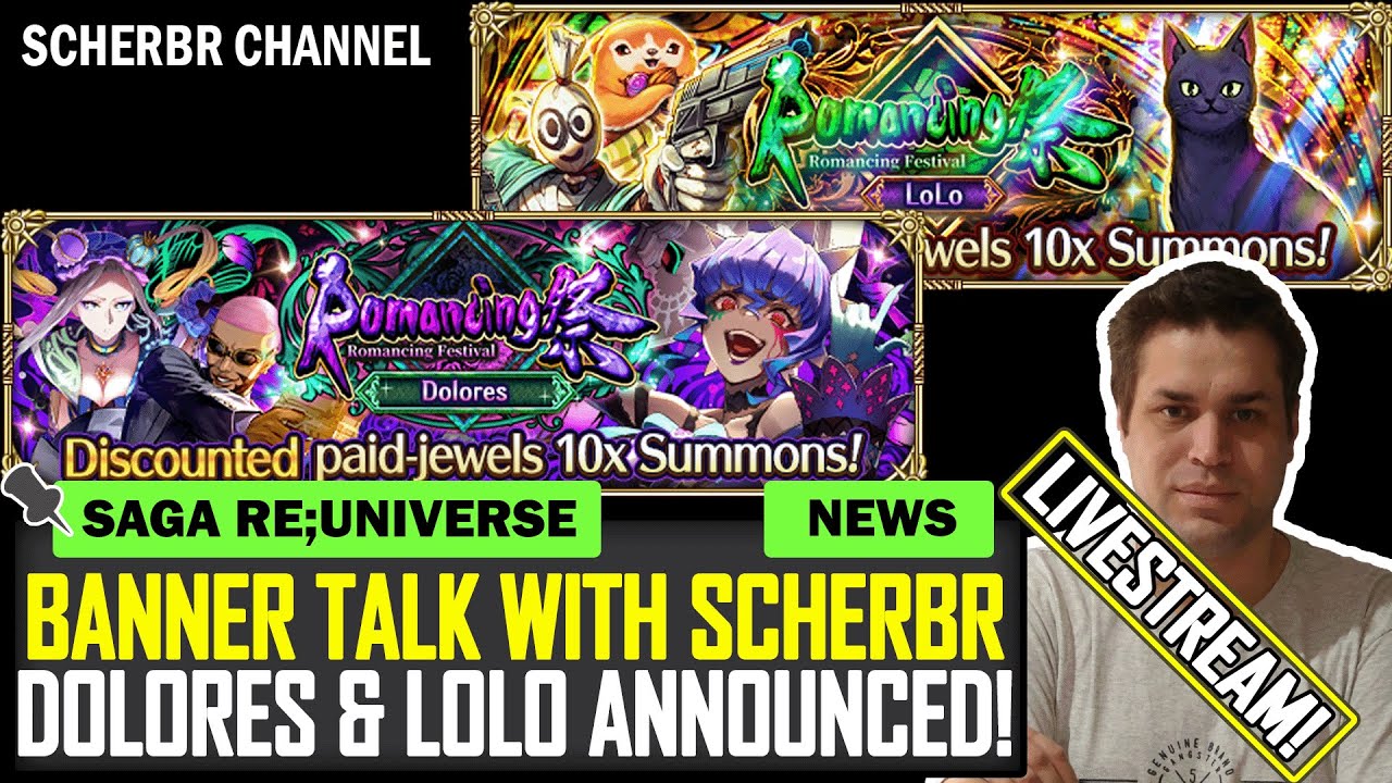 Banner Talk with ScherBR: Dolores and Lolo Banner Announced [Livestream ...