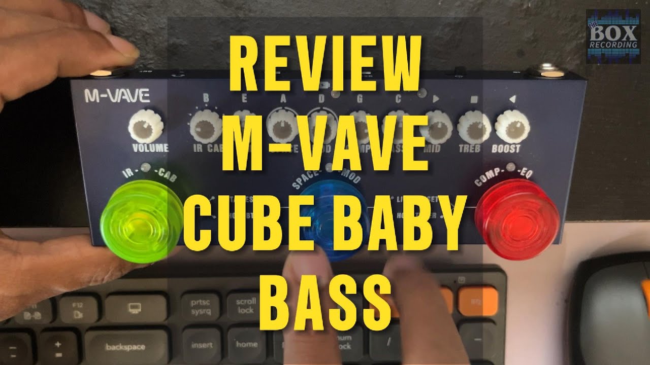 REVIEW M-VAVE CUBE BABY BASS #mvave #cubebaby #cubebabybass - YouTube
