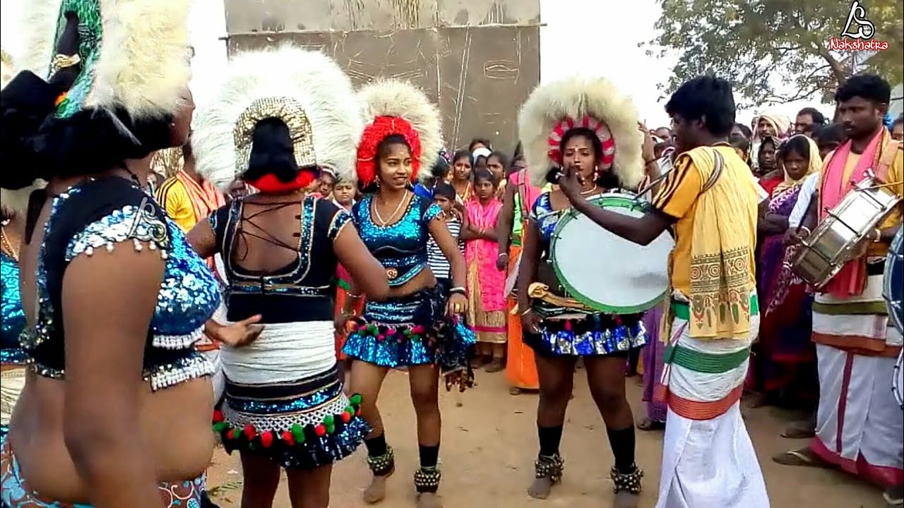 Dappulu dance // allur poleramma jatara 2019 \\ - YouTube