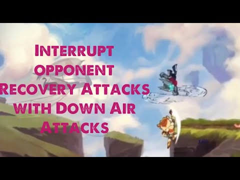 How to Interrupt opponent Recovery Attacks with Down Air Attacks in ...