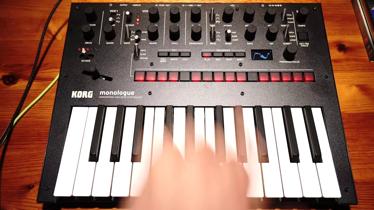 Korg Monologue Unboxing - YouTube