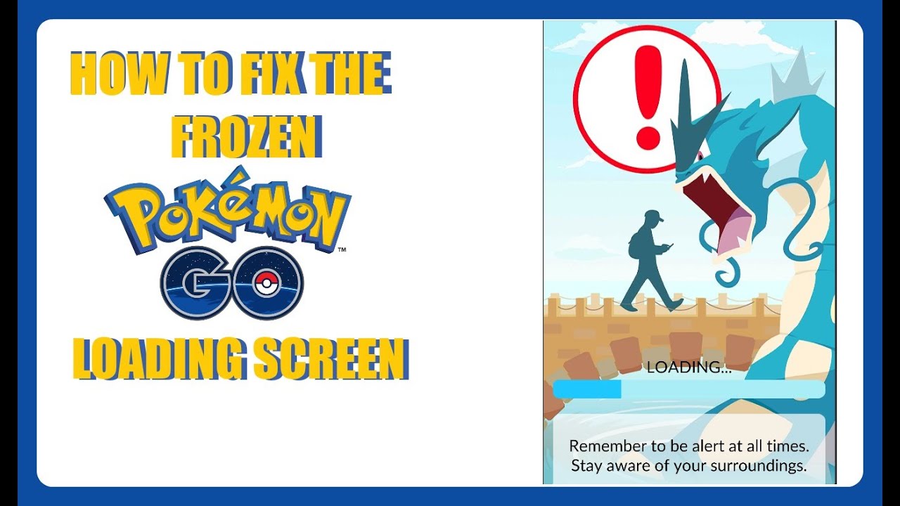 HOW TO FIX THE FROZEN POKEMON GO LOADING SCREEN FOR IPHONE (Pokemon GO ...