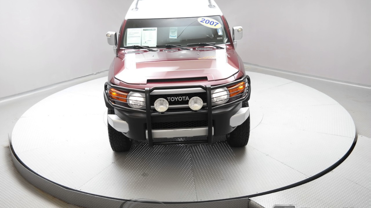 2007 Maroon Toyota FJ Cruiser 4D Sport Utility #2079B - YouTube