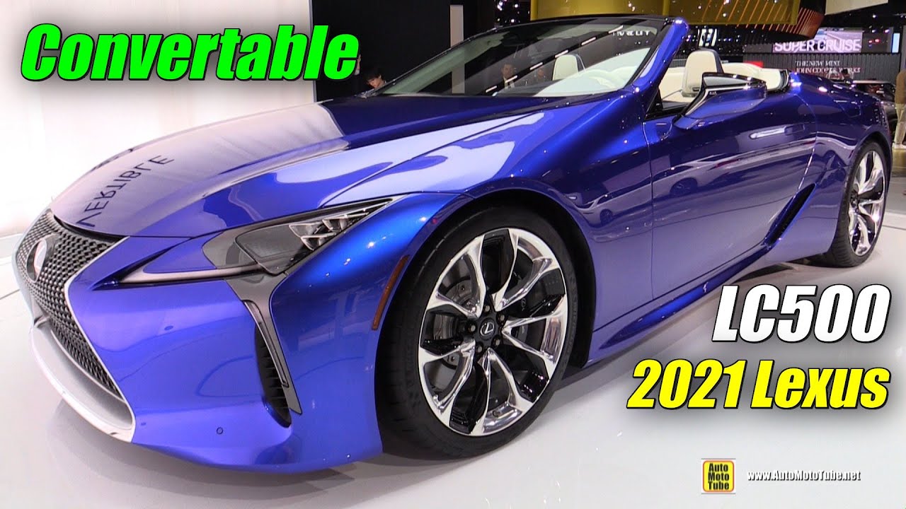 2021 Lexus LC500 Convertible - Exterior Interior Walkaround - Debut at ...
