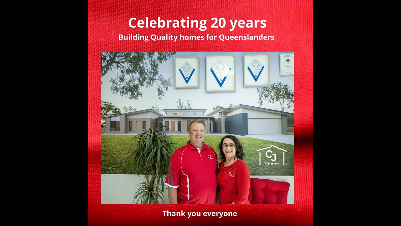 Celebrating 20 years with CJ Homes - YouTube
