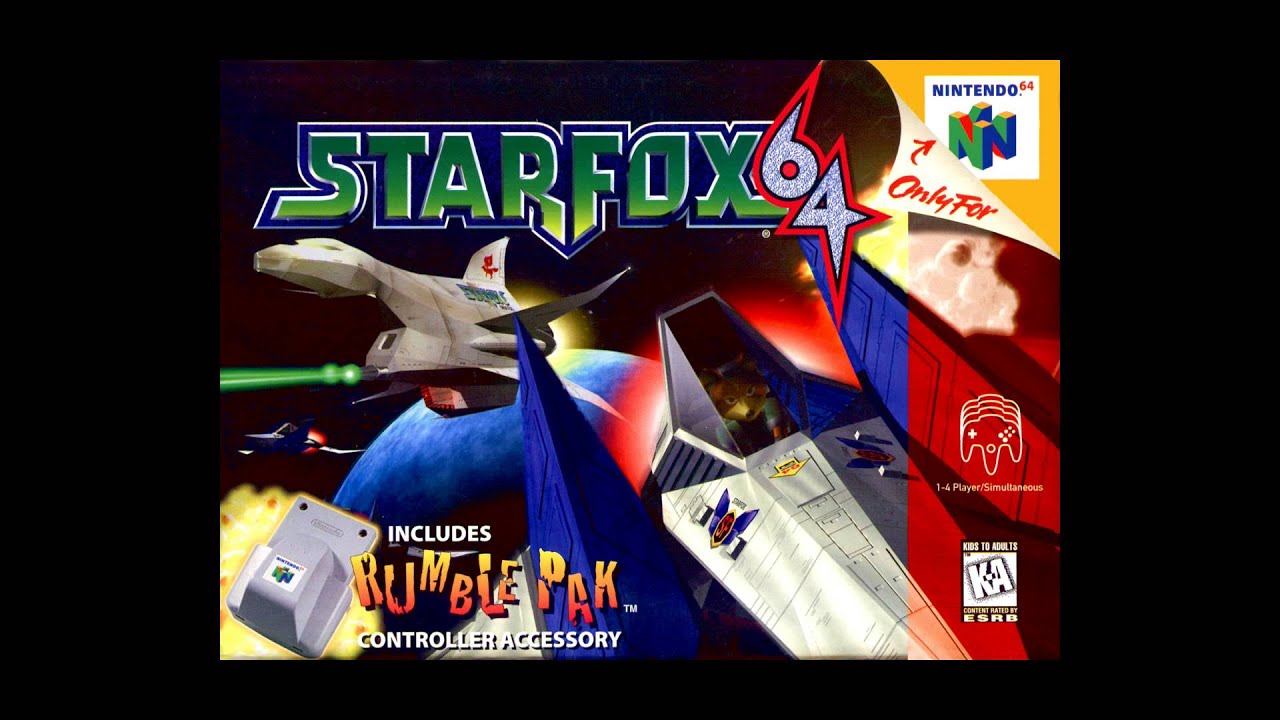 Star Fox 64 - Destinations Map - YouTube
