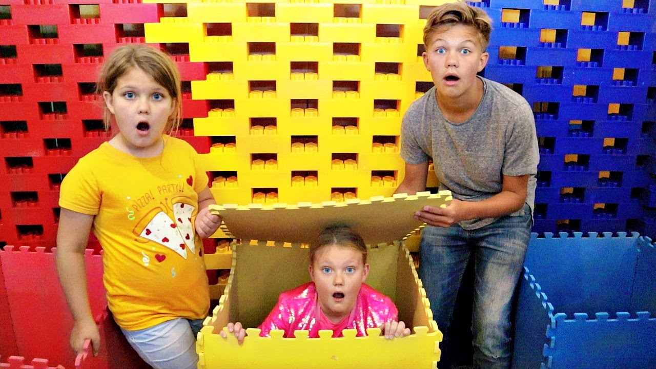 ESCAPING the BOX FORT! Box Fort Escape Room Finale - YouTube
