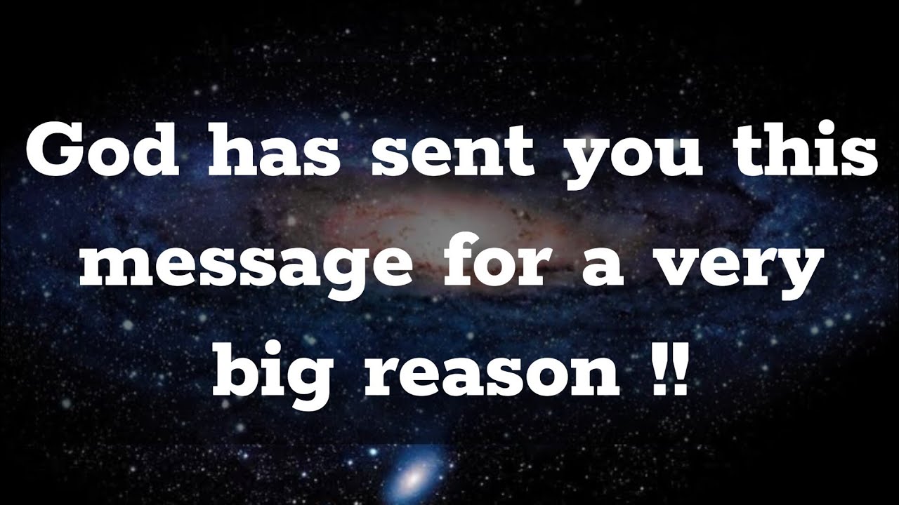 🎉 God has sent you this message for a very big reason 💯 God's message ...