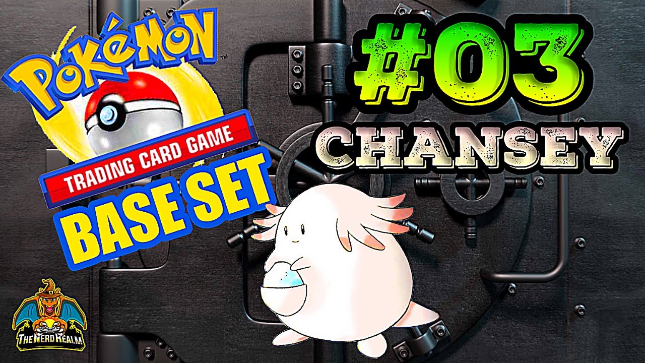 Pokemon Base Set #03 Chansey | Card Vault - YouTube