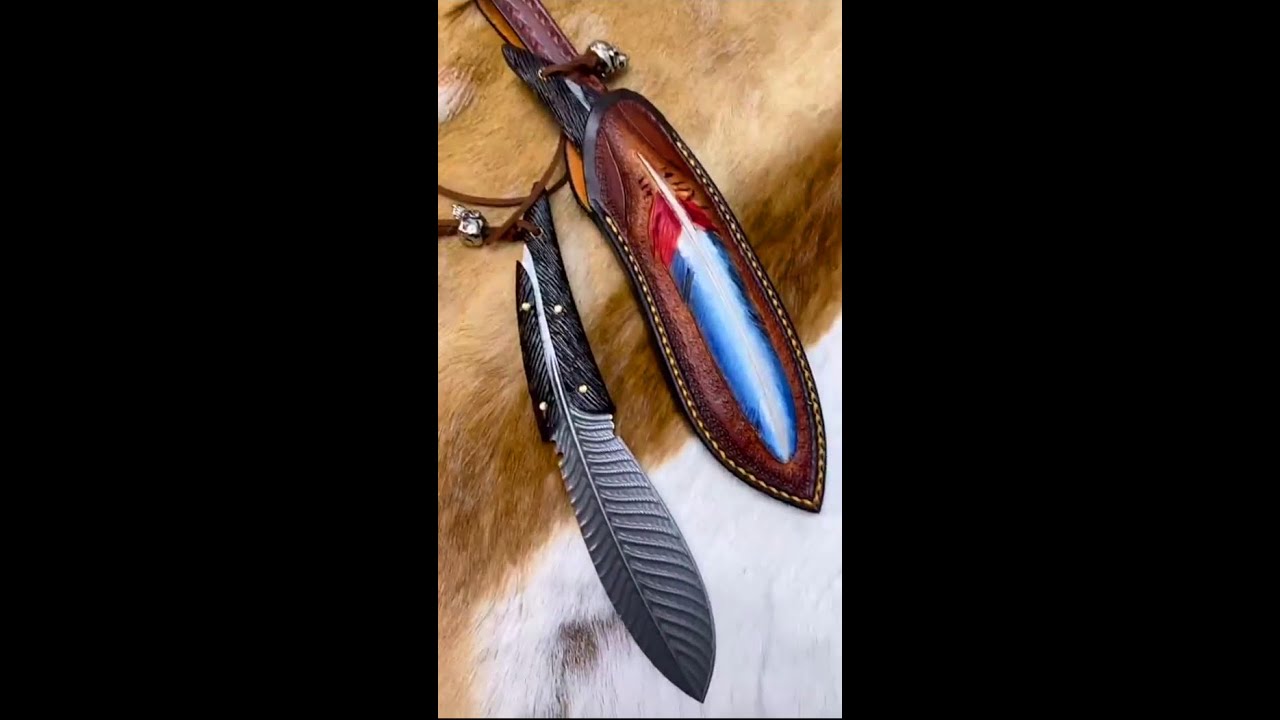 Handmade Knife Damascus Steel Alvely custom Knives #Shorts - YouTube