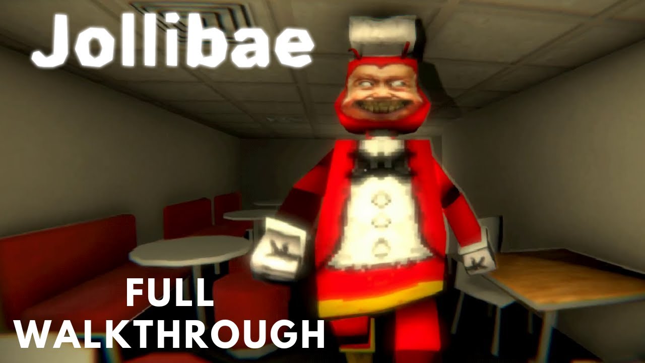 Jollibae | (Horror Game) Full Walkthrough - YouTube
