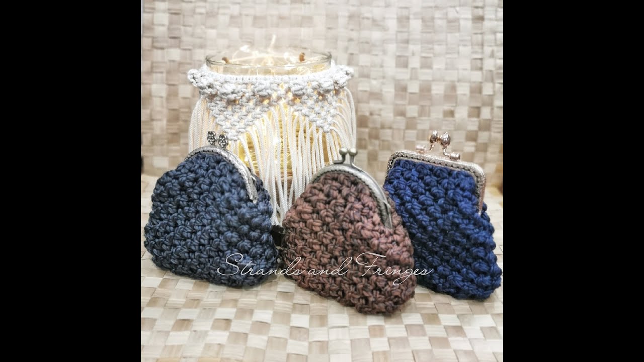 Video Run-Through: Basic Macrame Square Pouch used for the ESPERANZA ...