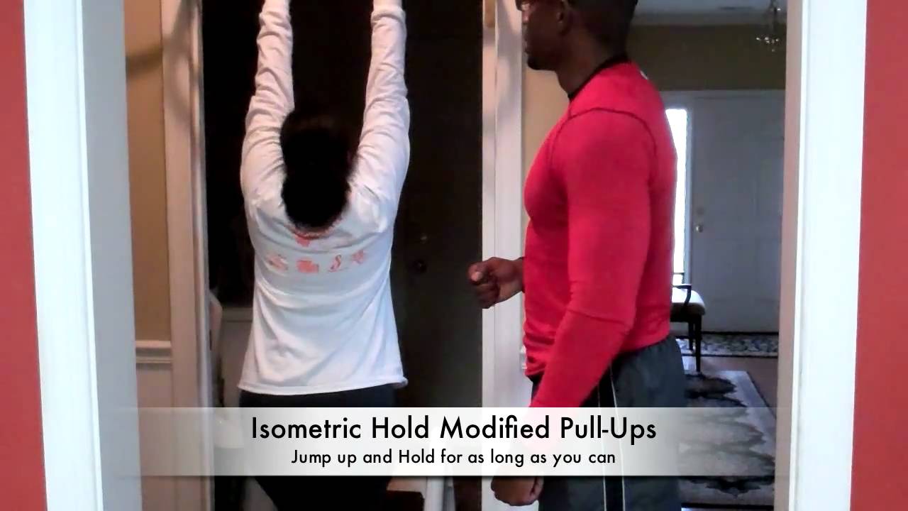 Modified Pull ups - YouTube