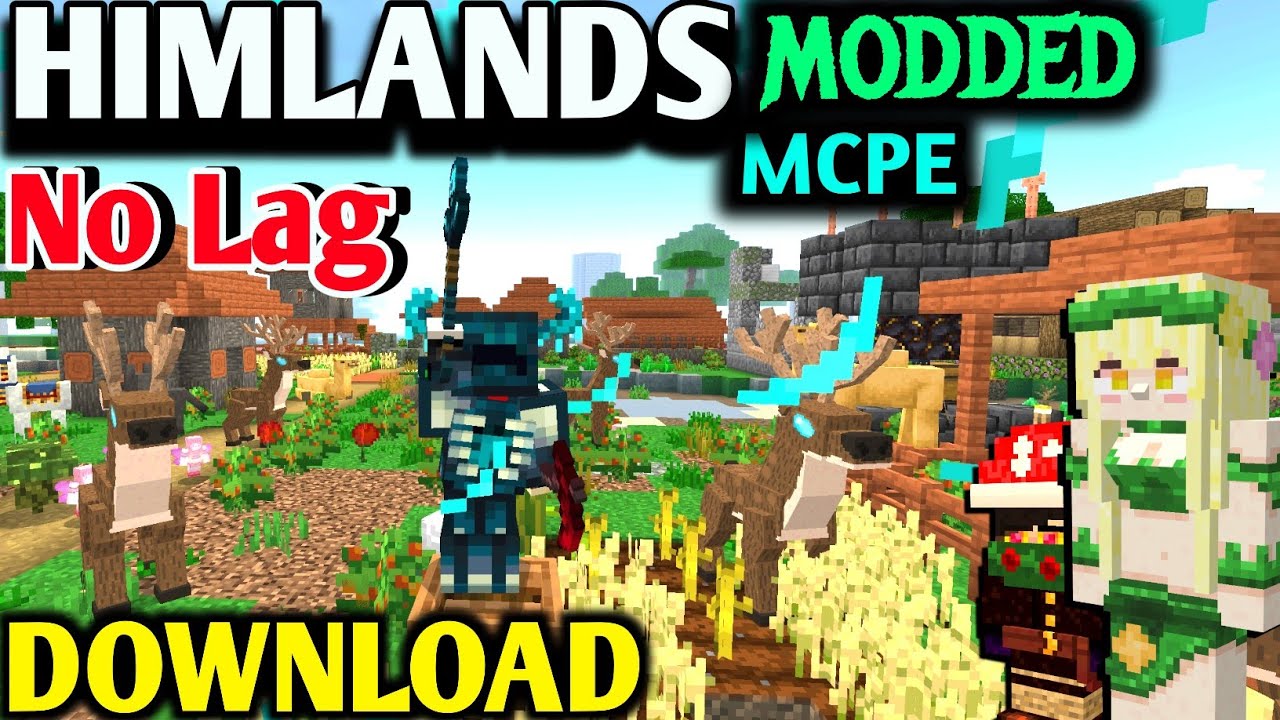 Modded Himlands Addonpack For Minecraft PE/MCPE 1.19 || ZorroCraft ...
