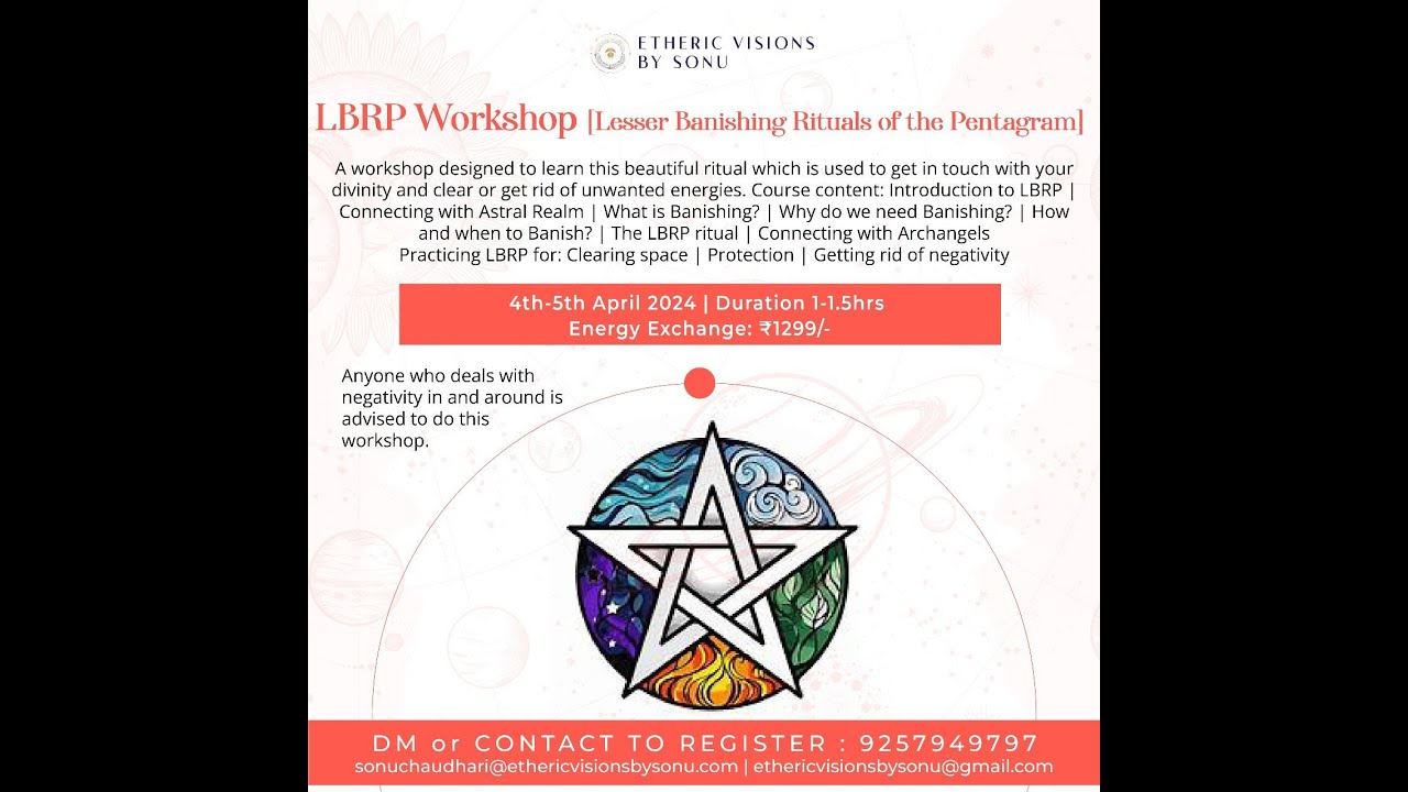 LBRP (Lesser Banishing Rituals of the Pentagram) - YouTube