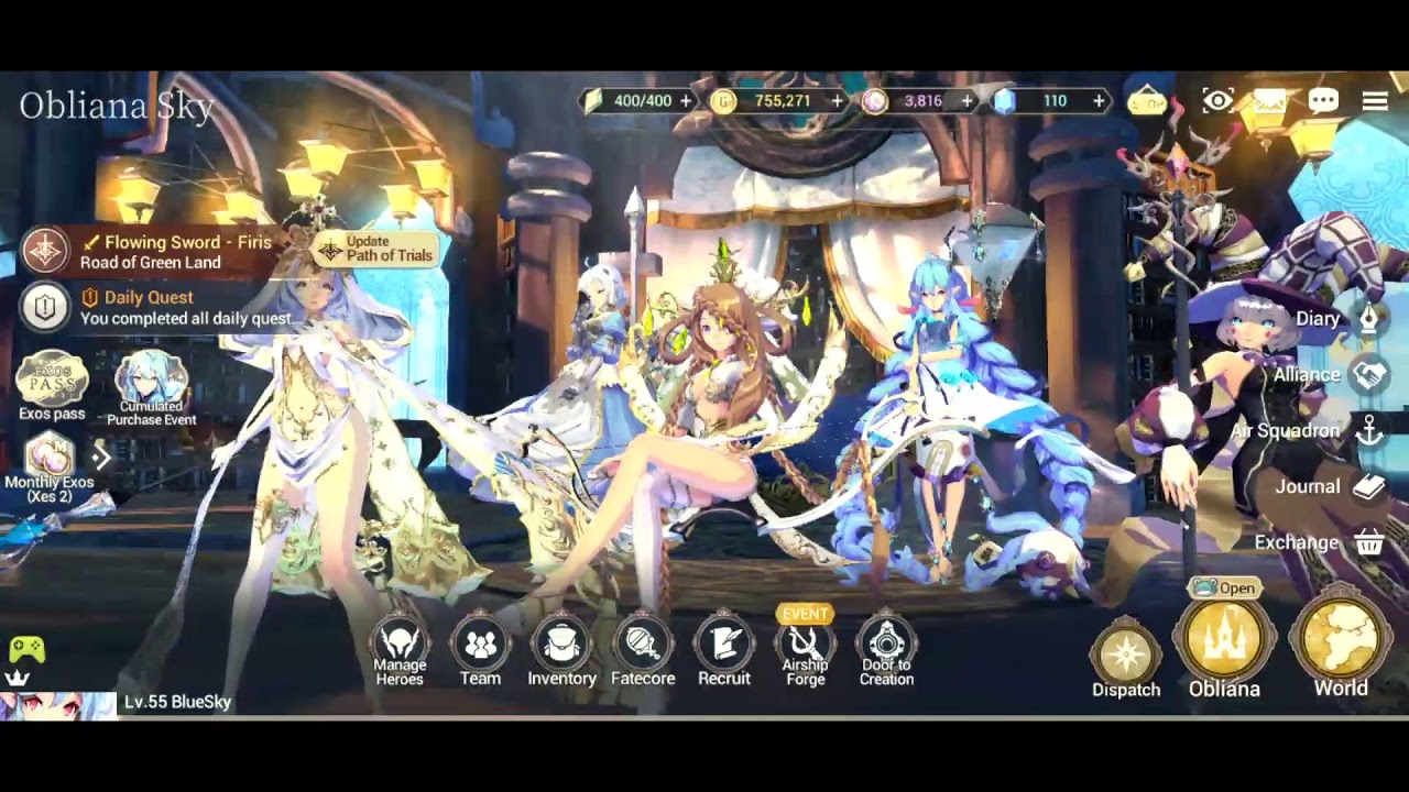 EXOS HEROES END GAME EP.39 - YouTube