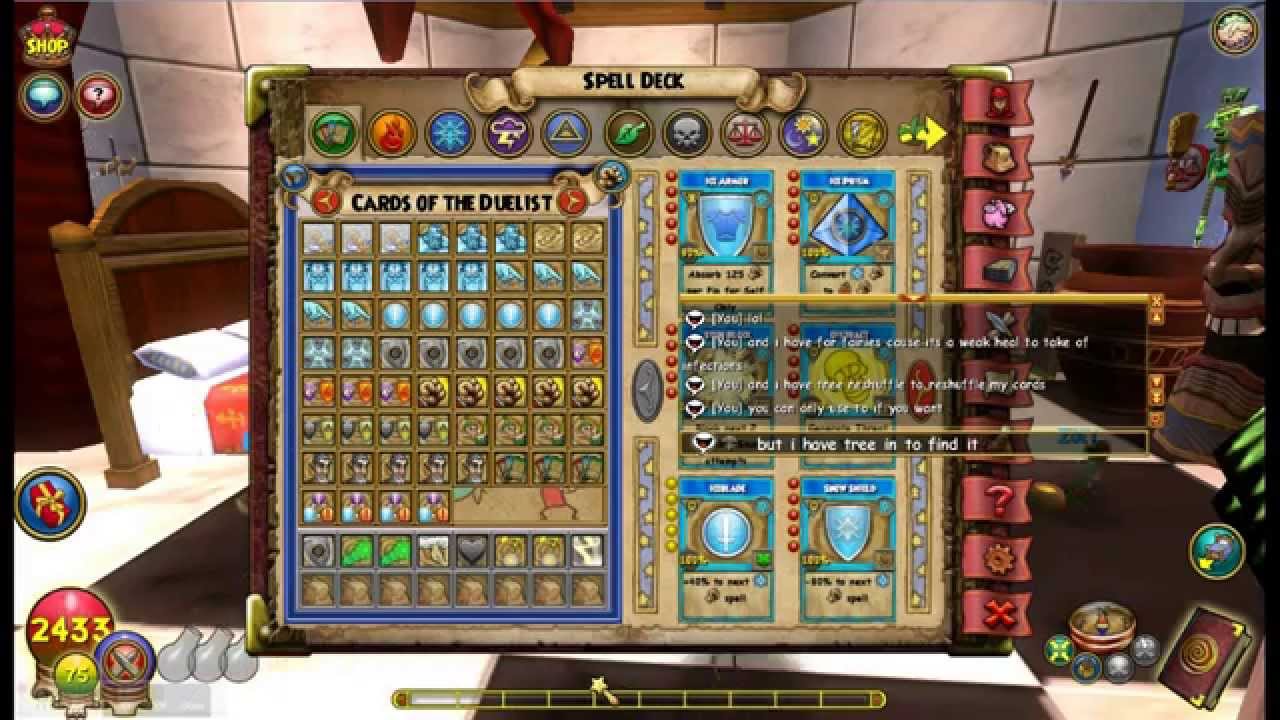 Wizard101: PvP grandmaster ice deck - YouTube
