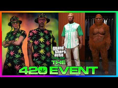GTA 5 NEW 420 EVENT 2026, Unlock Sasquatch Outfit, STONER SURVIVAL, Money Method (GTA Online Update)