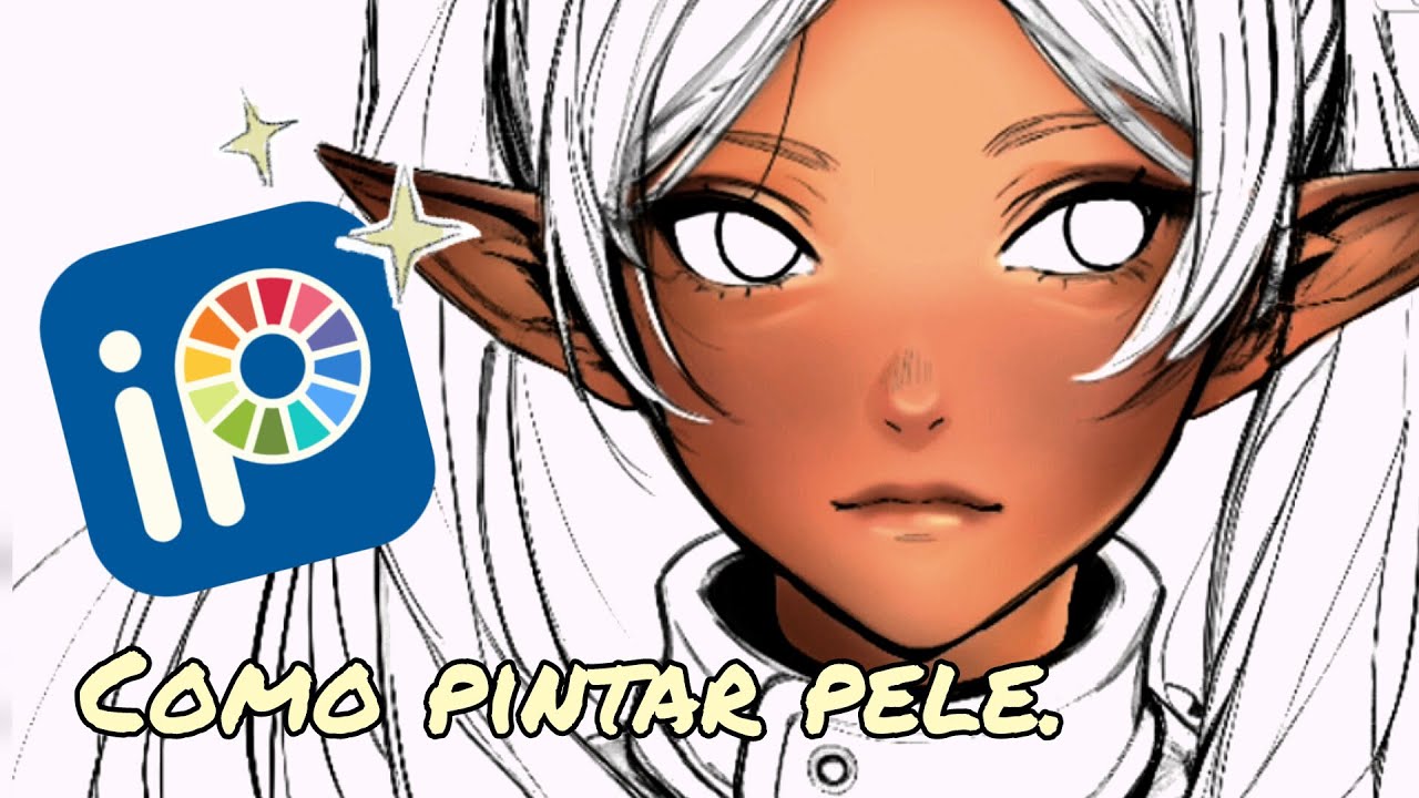 COMO PINTAR PELE NO DIGITAL | COMO EU DESENHO NO IBIS PAINT - YouTube