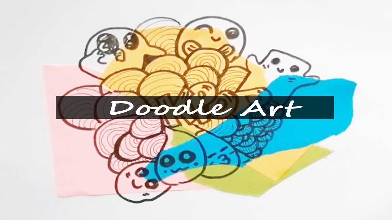 Lets's Draw Doodle Art For Beginners | Doodle Drawing Easy - YouTube