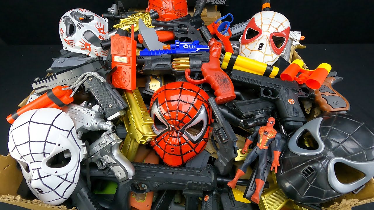 Spiderman Special Masks, Spiderman Gun, Toy Guns And Guns, Karambit ...