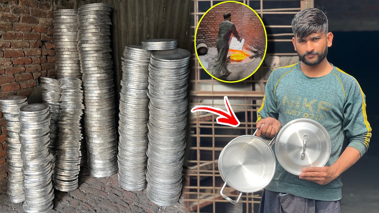 Unbelievable Silver Pots Making From SCRAP | Traditional Silver Utensil ...