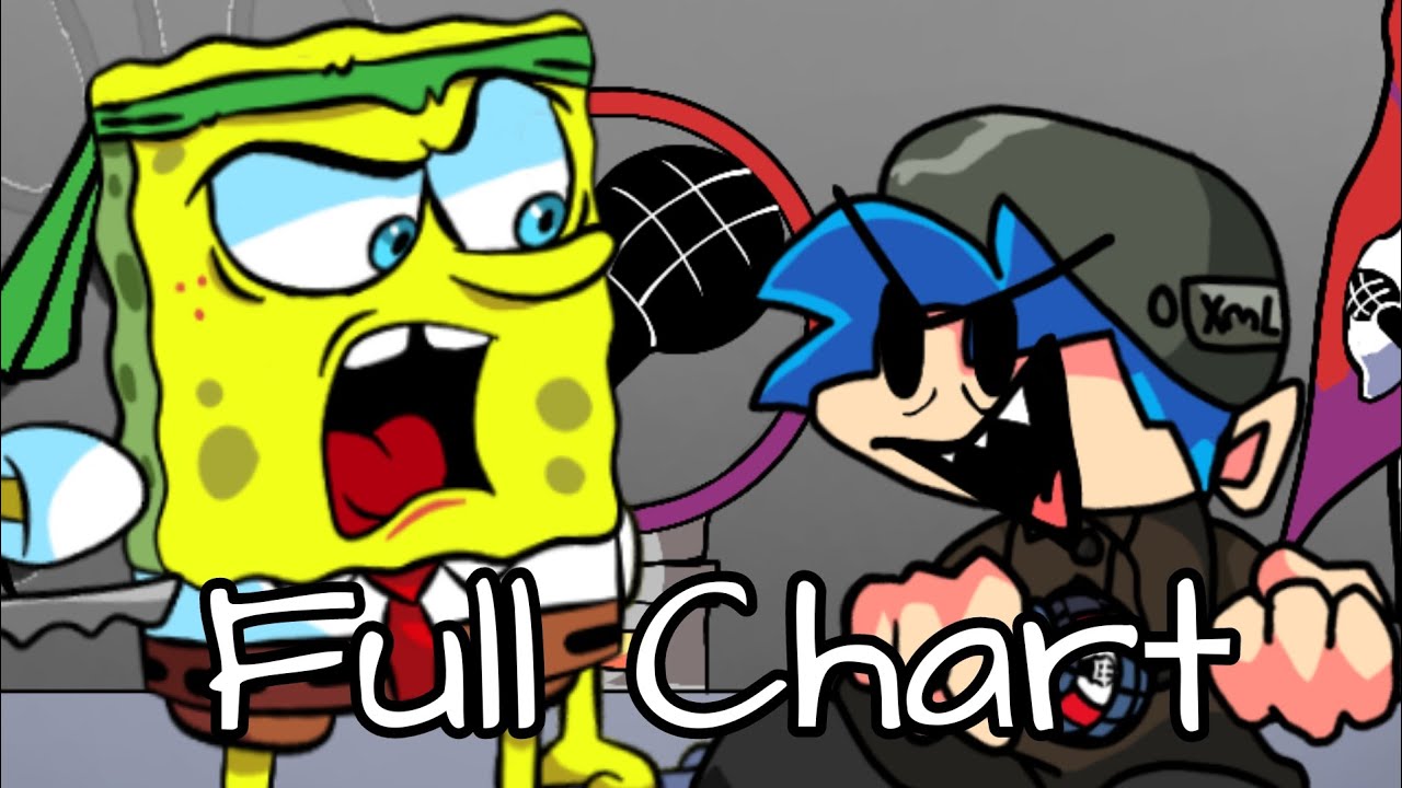 FNF SpongeBob Parodies Fan OST - Assault Chart ( Friday Night Funkin ...