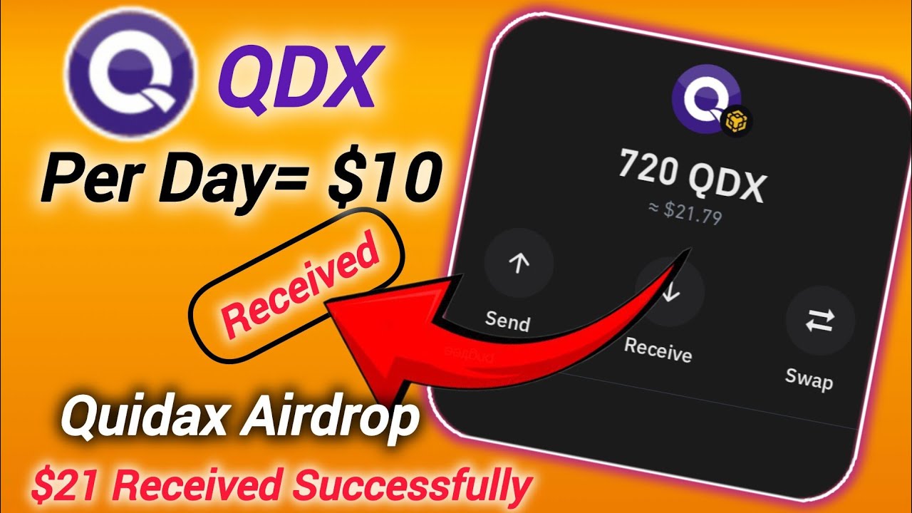 Quidax Airdrop | Reffer Your Friends and Earn QDX Tokens Free 😱 - YouTube
