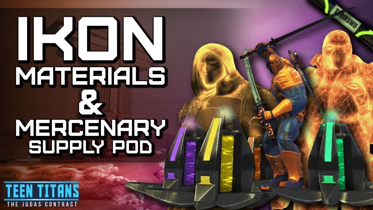 DCUO Episode 32: Ikon Materials & Mercenary Supply Pod - YouTube