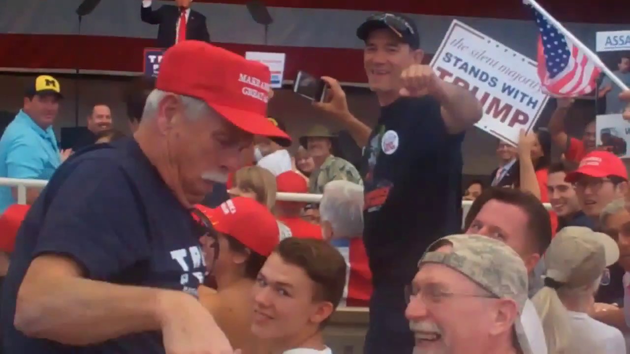 TRUMP: "I See Elvis Back There, Elvis!" - YouTube