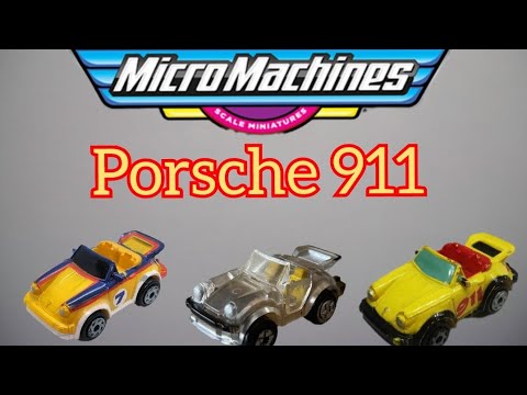 Micro Machines Porsche 911 - All Varients - Values - 1980s and 1990s ...