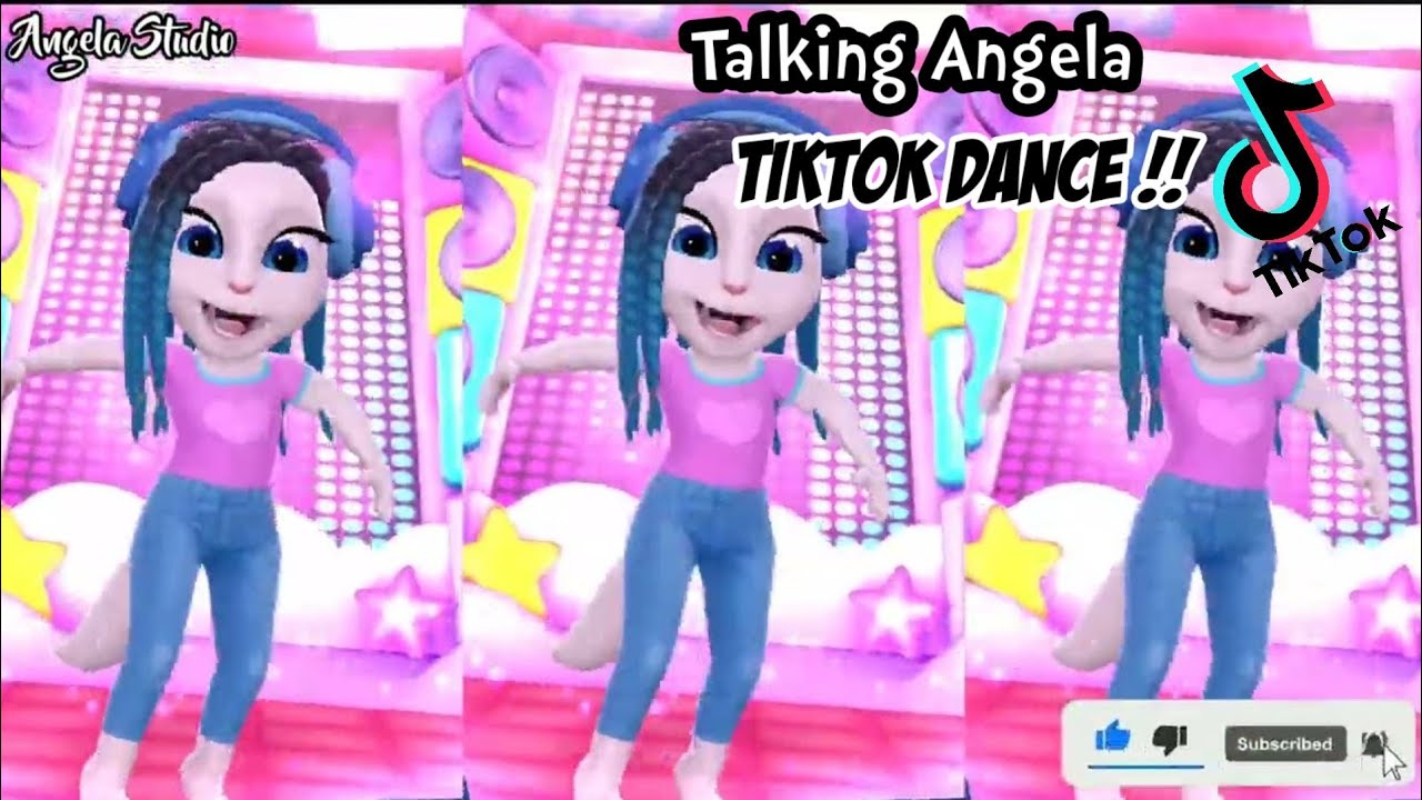 Bermain Kucing - Cute Angela Dance Tiktok Viral Song (Amelia) | Angela ...